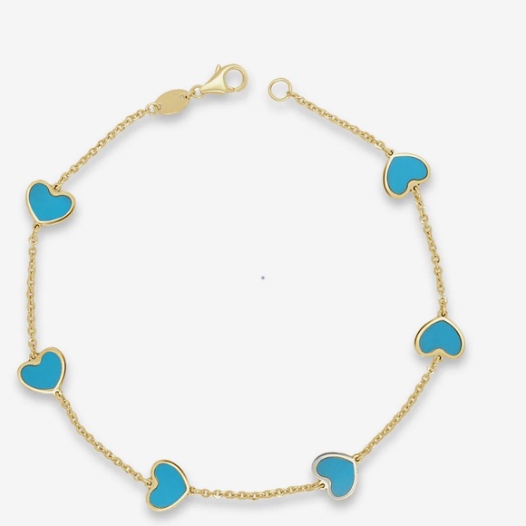 Sabrina Designs | Jewelry | Sabrina Designs 4k Gold Turquoise Heart ...